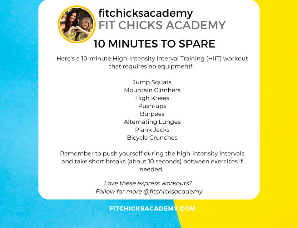 FIT CHICKS Friday "Booty Blaster Finisher" Workout - FIT CHICKS ACADEMY