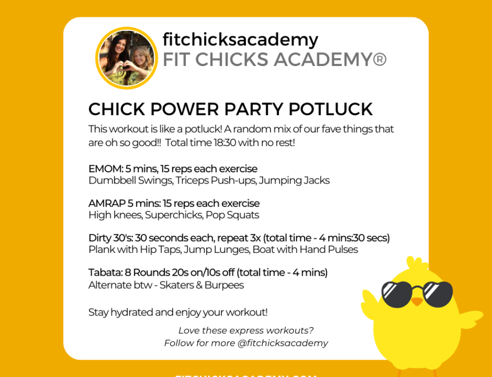 FIT CHICKS Friday "13 Minute Ab Finisher" - FIT CHICKS ACADEMY