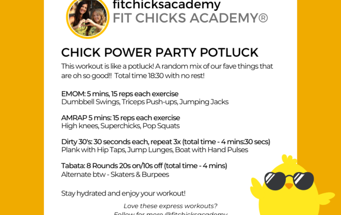 Workouts Archives - FIT CHICKS ACADEMY