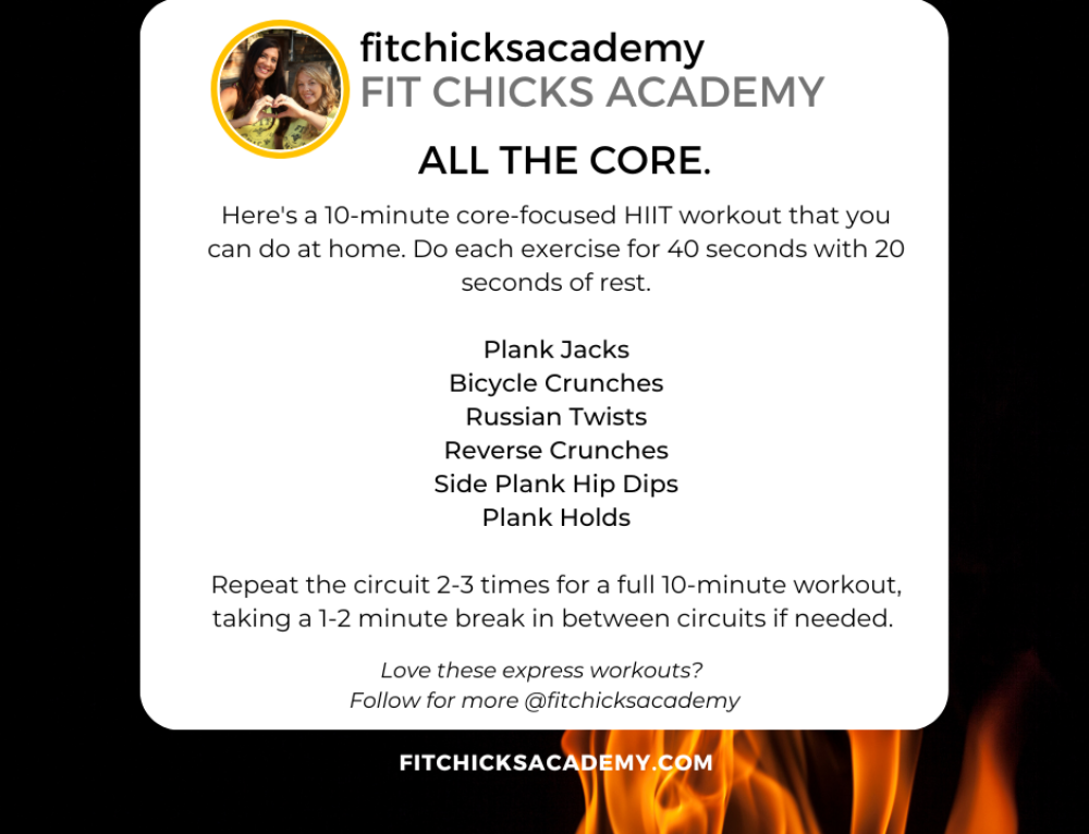 FIT CHICKS Friday "Booty Blaster Finisher" Workout - FIT CHICKS ACADEMY