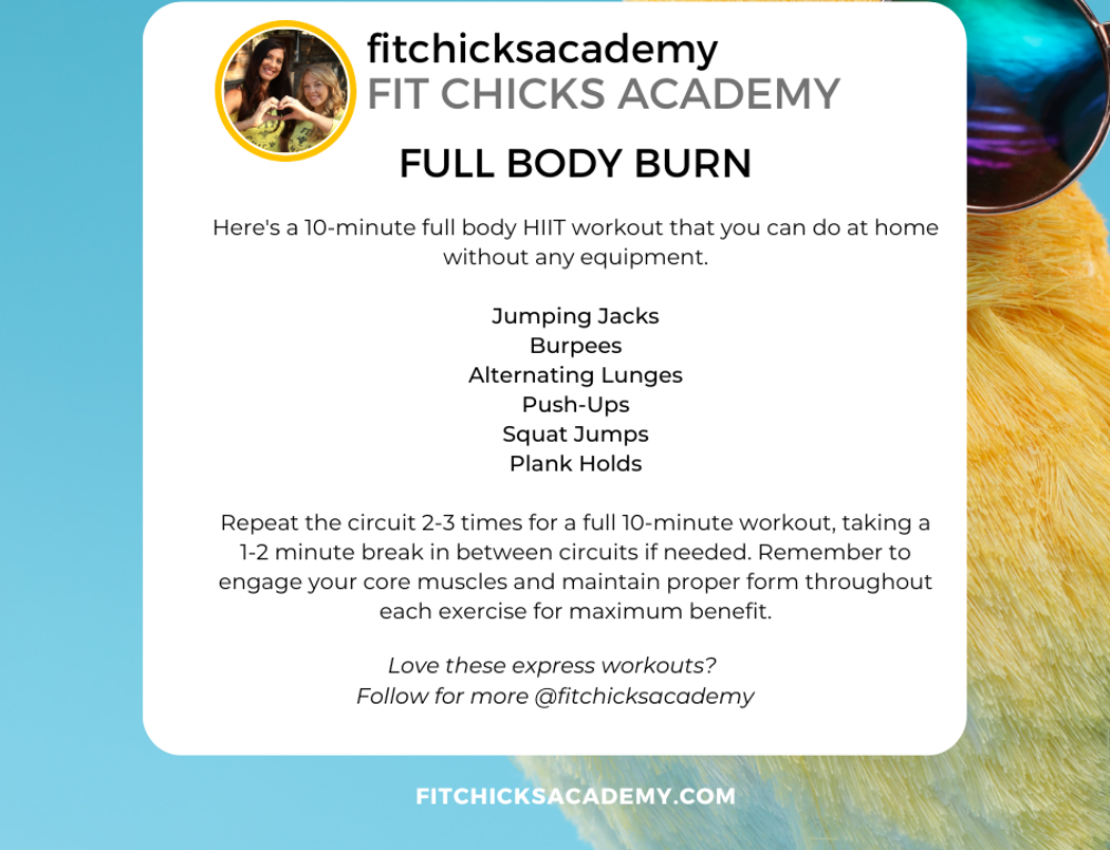 FIT CHICKS Friday "13 Minute Ab Finisher" - FIT CHICKS ACADEMY