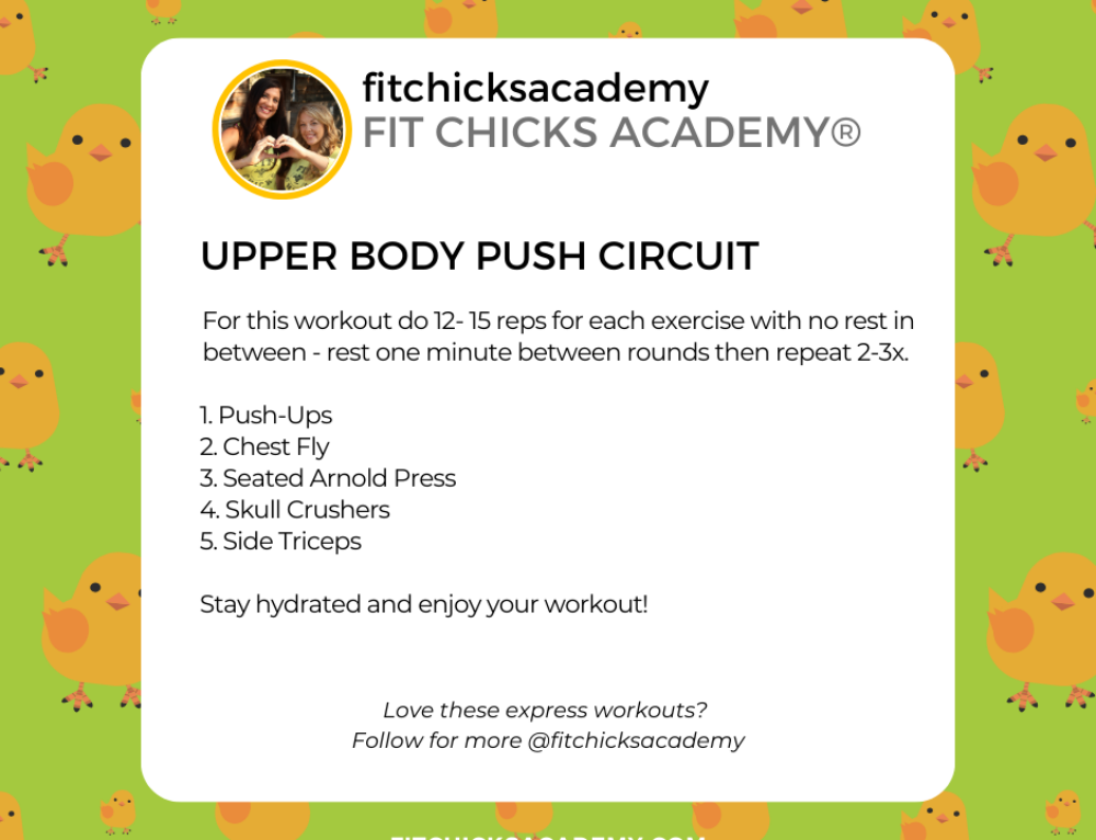 FIT CHICKS Friday "Booty Blaster Finisher" Workout - FIT CHICKS ACADEMY